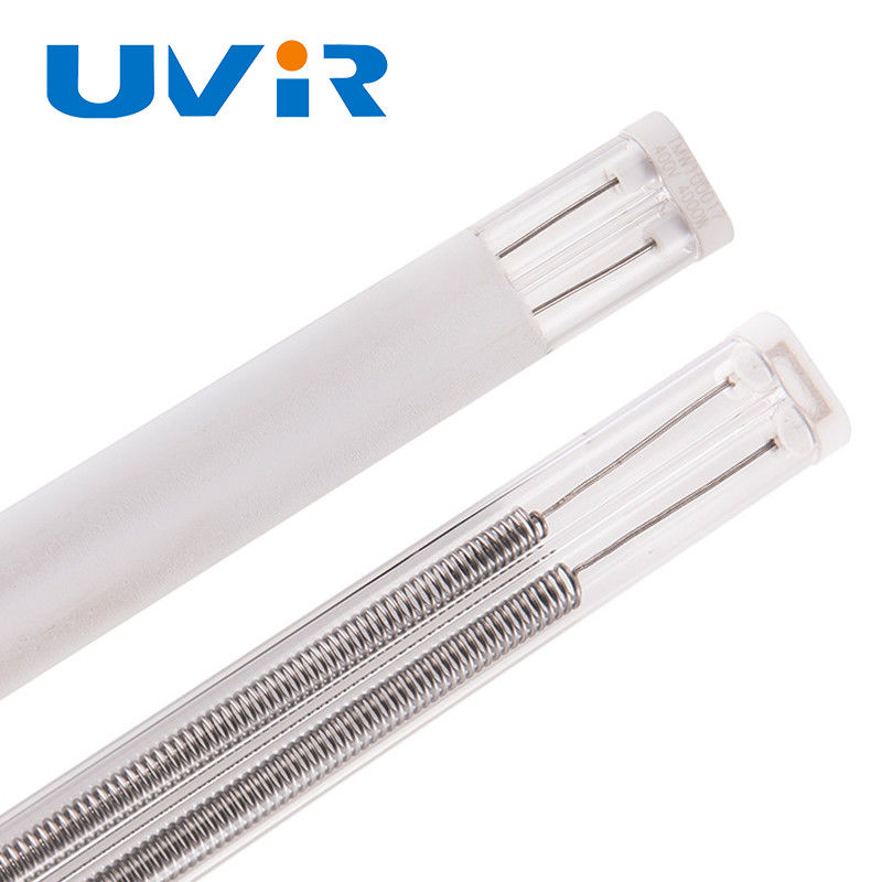 Semi White Plated Halogen Infrared Heating Pipe Water Based Paint ...