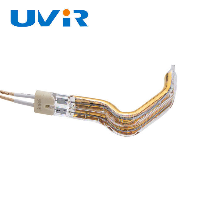 L-Type Quartz Tube Tungsten Filament Infrared Heater Lamp Twin Tube ...